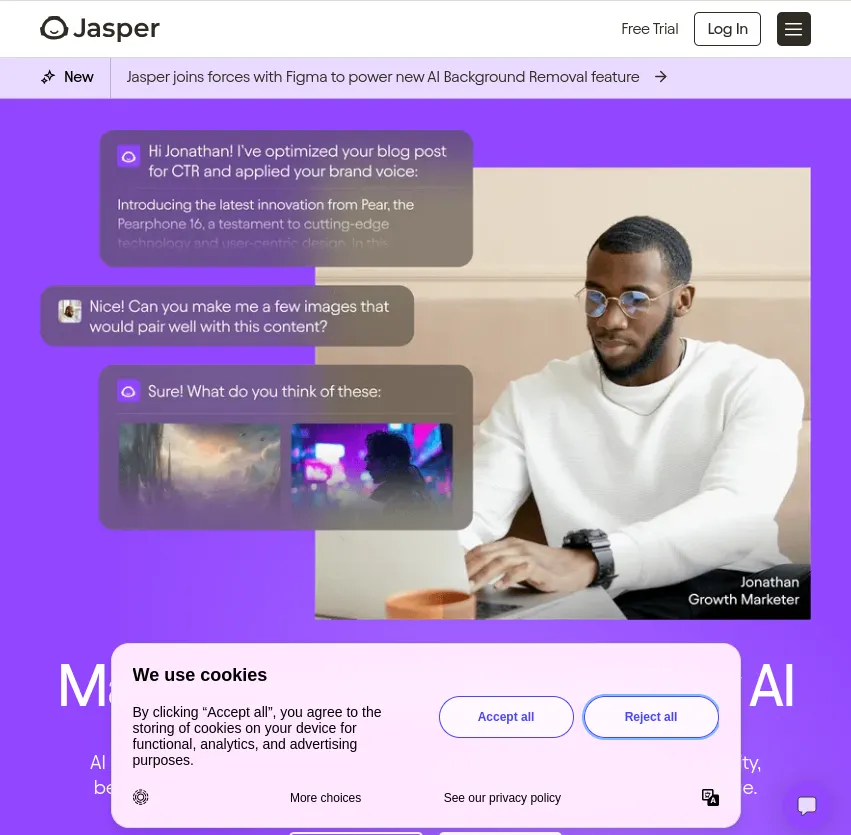 Jasper | Avis & Alternatives IA