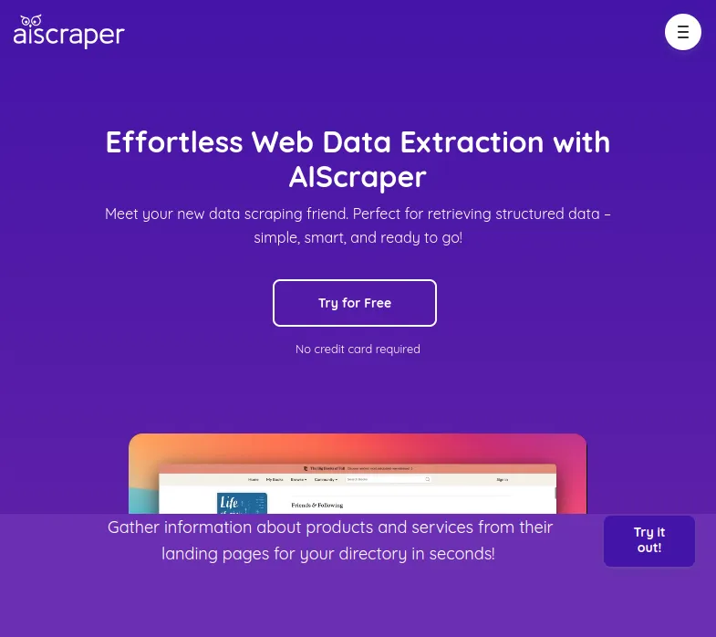 AI Scraper | Avis & Alternatives IA